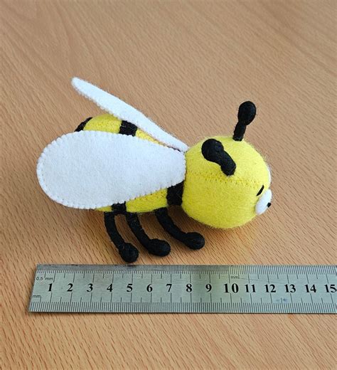 Felt Wasp Pdf Pattern Pdf Sewing Pattern Tutorial Step By Step