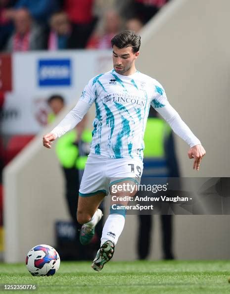 Lincoln Citys Danny Mandroiu During The Sky Bet League One Between