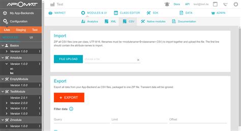 csv module apiomat documentation