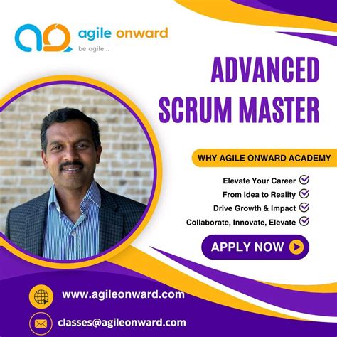Agile Onward Llc On Linkedin Agileonwardacademy Advancedscrummaster