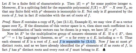 Proving That A Finite Field Over Its Prime Field Is Galois