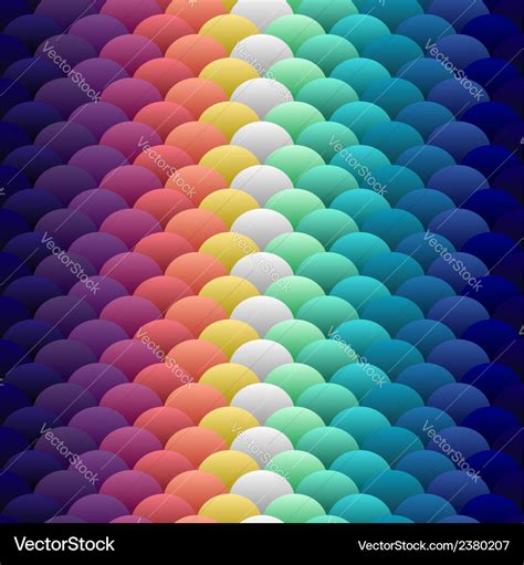 Rainbow Blobs Seamless Royalty Free Vector Image