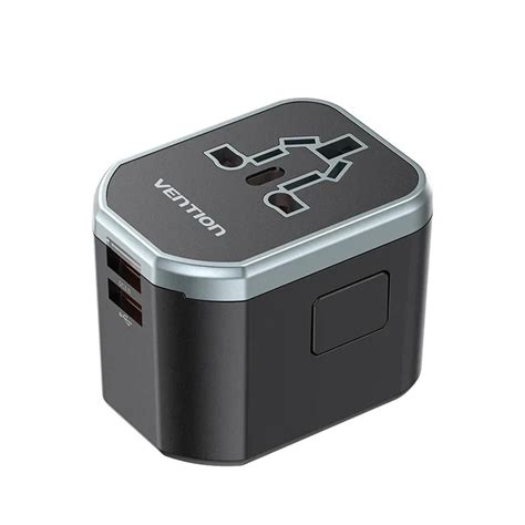 Vention W Port Usb Universal Travel Adapter Price In Bangladesh