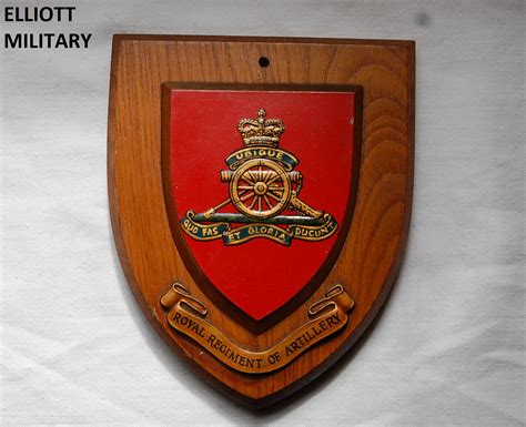 Royal Artillery Wall Plaque Elliott Military