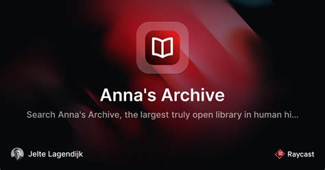 Raycast Store: Anna's Archive