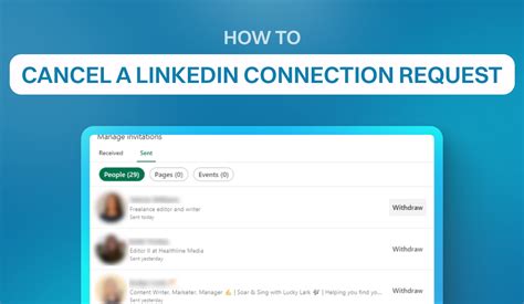 how to cancel linkedin connection requests and why you should grow