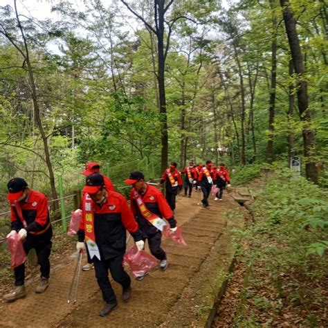 경산시 봄철 산불 예방 캠페인 및 산지 정화 활동 실시