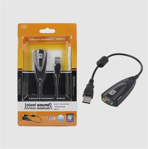 کارت صدا Usb اکسترنال مدل کابلی فروشگاه اینترنتی آوینه