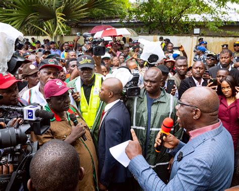 Reject Fgs Palliative Fraud Obaseki Backs Nlc Protest