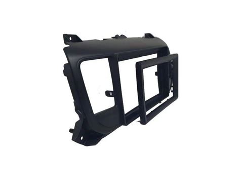 Moldura 9 E 7 Polegadas Peugeot Expert Citroen Jumpy Preta 4997 Fiamon Moldura De