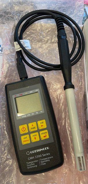 Luftfeuchte Temperatur Und Strömungsmessgerät Inkl Sonde Neu Und Originalverpackt In Au Zh