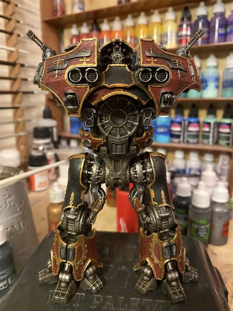 Part 3 Progress On My Warmaster Titan R Adeptustitanicus