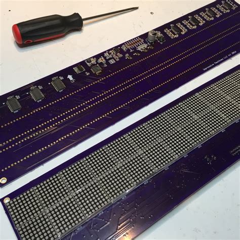 Intelligent LED Dot Matrix Sign Display Hackaday Io