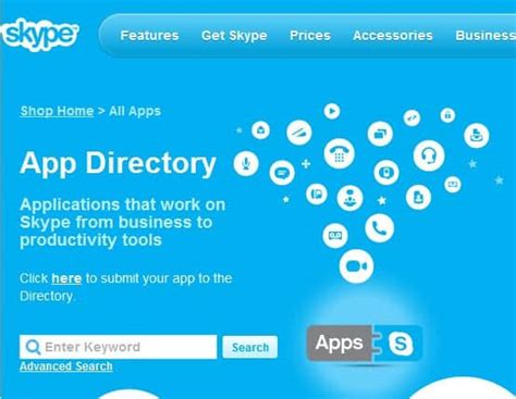 Skype Developer Tools Extended Opens Skype App Directory Ghacks Tech