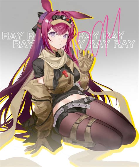 Ray Arknights Drawn By Xianyusixu Danbooru