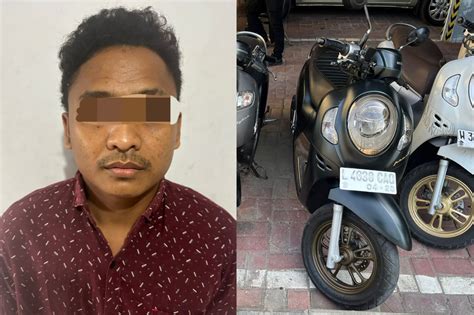 DPO Pencuri Mobil 4 TKP Di Surabaya Digerebek Saat Bersembunyi Di