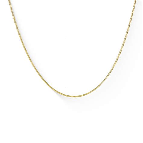 16 Diamond Cut Franco Chain 10mm Na Hoku
