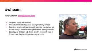 Deploying Splunk On OpenShift Part Getting Data In PPT