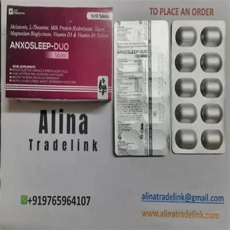 Melatonin L Theanine Milk Protein Hydrolysate Magnesium Bisglycinate