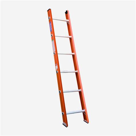 Escalera Recta Profesional De Fibra De Vidrio Inco