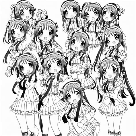 Kanon Shibuya Love Live Coloring Page COLOR Anything