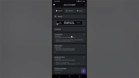 Step By Step Procedure To Install And Run A Java Program On Smart Phone Java Compiler Youtube