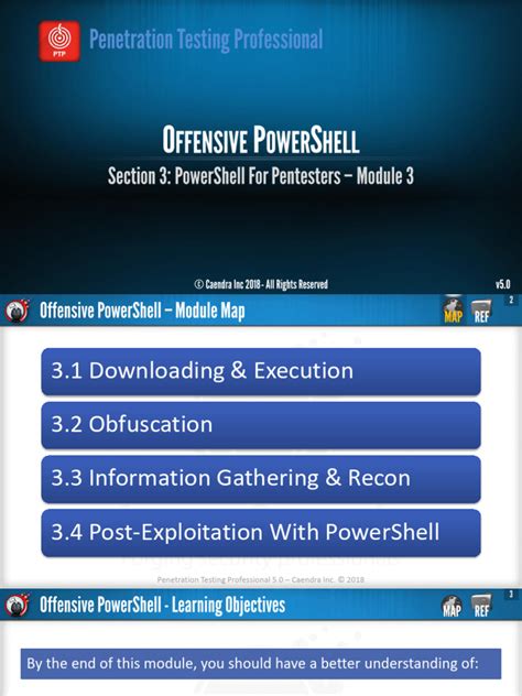 Section 3 Module 3 Offensive Powershell Pdf Computing Software