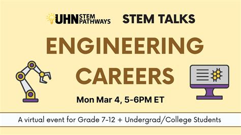 Uhn Stem Pathways Stem Talks Engineering Careers Explore Engineering