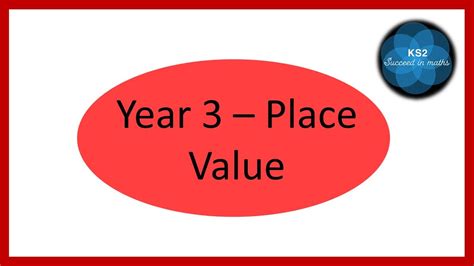 Year 3 Place Value End Of Unit Assessment Youtube