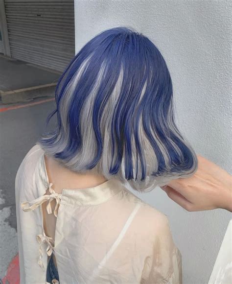 Pin By On Eee In 2024 Blonde And Blue Hair Creative Hair Color