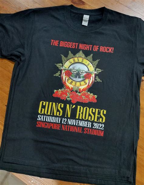 Guns N Roses Tshirt Mens Fashion Tops And Sets Tshirts And Polo Shirts