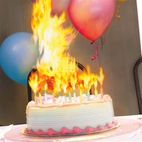 Gerador De Memes Birthday Cake On Fire