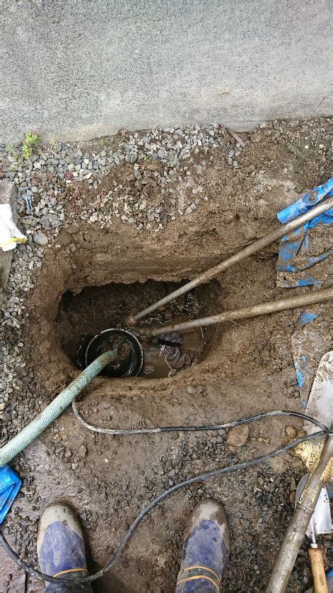 外の水道水漏れが‥ 札幌市白石区 札幌市指定の水道修理業者｜共栄水道メンテ