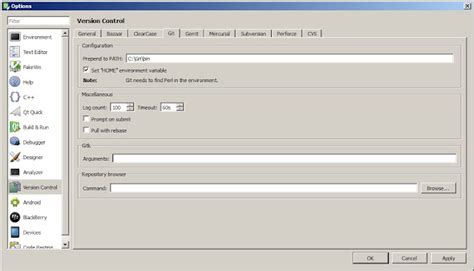 Как настроить Git Qt Creator Блог о рисовании и уроках фотошопа