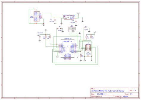nrf2401 esp2866 mysensors gateway platform for creating and sharing