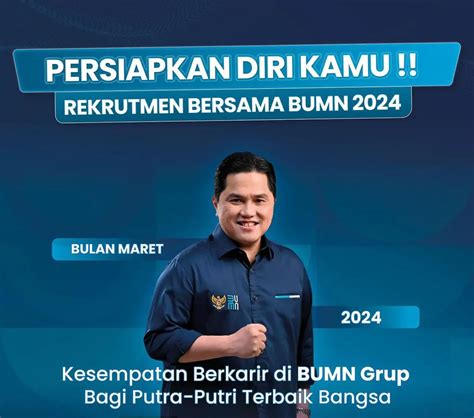 Rekrutmen Bersama BUMN 2024 Dibuka Maret Catat Syarat Dan Jadwalnya