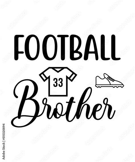 Vetor Do Stock Football Mom Life Svg Football Svg Football Shirt