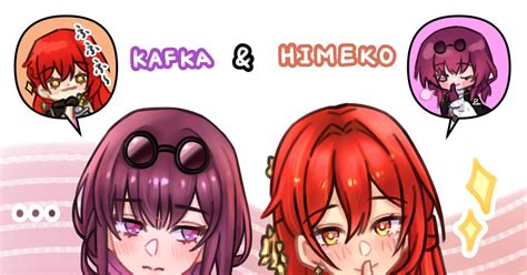 Himeko Kafka Honkaistarail Kafka And Himeko Pixiv