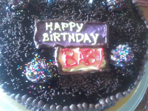Sweet Red Cherry Kek Birthday Kek Coklat Moist