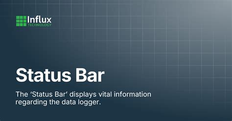 Status Bar Rexdesk Configuration Softwares