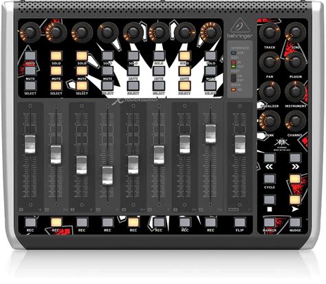 Midi Control Surface Skin Overlay Behringer X Control Reverb Uk