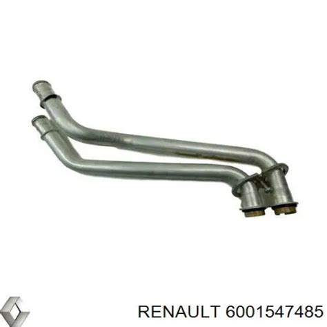 6001547485 Renault (RVI) шланг радиатора отопителя (печки, сдвоенный)