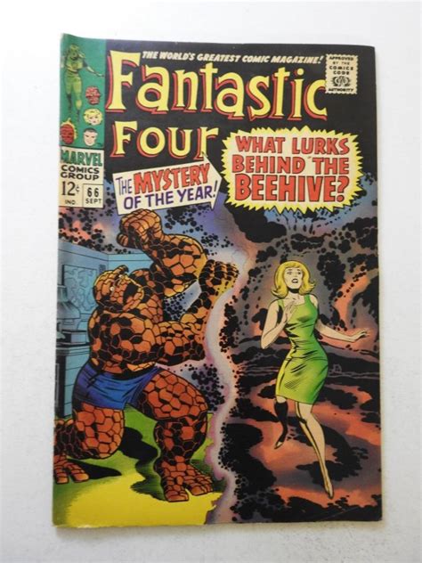 Fantastic Four 66 1967 Fn Condition Comic Books Silver Age