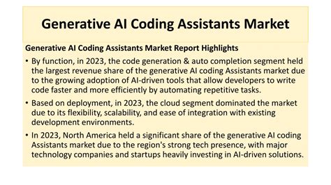 Ppt Generative Ai Coding Assistants Market Powerpoint Presentation Free Download Id13882980