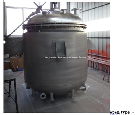 Reactor Stirred Tank Industrial Jacketed Ss Biodiesel Batch Cstr Lab Stainless Steel Resin