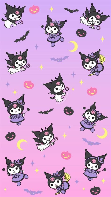 Kuromi Walpaper Hello Kitty Hello Kitty Halloween Wallpaper Hello