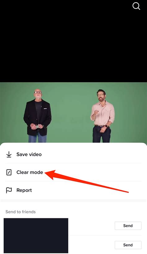 TikTok How To Use Clear Mode