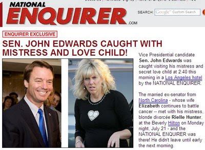 Daily Sizzling News John Edwards Engaged To Rielle Hunter