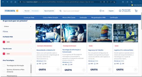 SENAI BA 2024 Inscrições e Vagas Cursos Grátis EaD