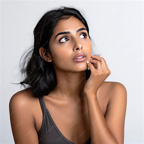 Premium Photo Beautiful Indian Female Model